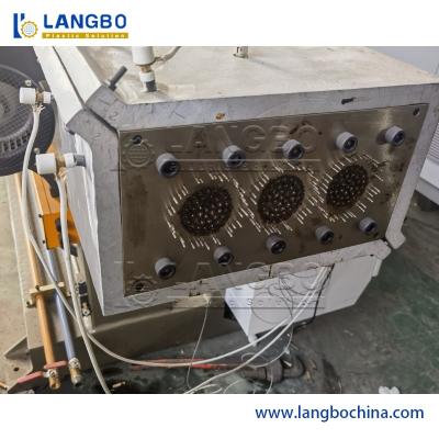 China PVC Profile Extrusion Line Twin Screw Extruder 22-55KW for Window Door Ceiling Trunking for sale