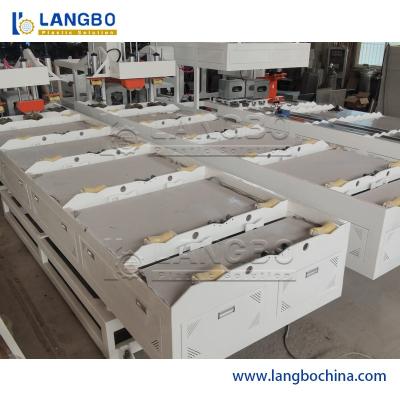 China PVC Pipe Belling Machine 20-630mm Double Oven Automatic Belling Production Line for sale