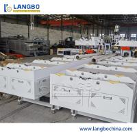 China Single Screw Extruder Plastic Pipe R U Rentangle Square Shape Mould Belling Machine PVC Tube Expanding Socket Machine for sale