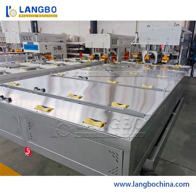 China Full Automatic Plastic Pipe Belling Machine 20-630mm Infrared Heating for PE PPR HDPE PVC for sale