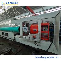 China PVC Pipe Belling Machine 16-630mm Diameter Range with Internal PLC System and Automated Control for sale
