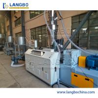 China PVC Plastic Pellets Making Machine / PVC Granulating Machine / PVC Granules Production Line for sale