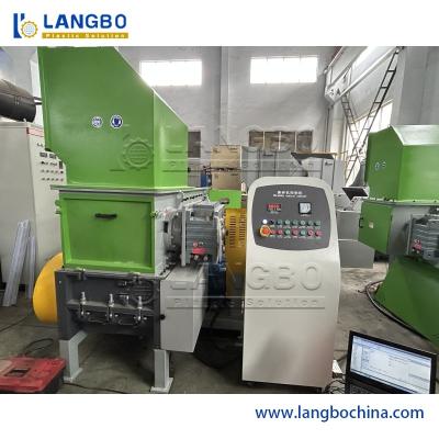 China Waste Plastics Recycling Machine Plastic Shredder Crusher Combined Machine for sale