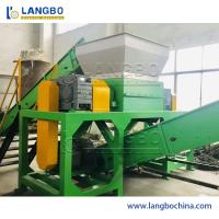 China 500KG/H Capacity Full Automatic Plastic Shredder with 110KW Total Power for Efficient Plastic Crusher for sale