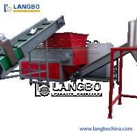 China Industrial Single Shaft Shredder for Plastic Film Fabric Foam Polyethylene Waste 18kW 420mm Rotor for sale
