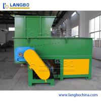 China Plastic Recycling Shredder Machine / Bottle Cutter Recycling Crusher Machine for sale