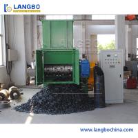 China Large HDPE PE PP Lumps Plastic Pipe Shredder Crusher with Export Standard Packing for sale