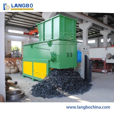 China Waste Box / Tire / Paper / Cardboard / Plastic Shredder / Shredding Machine for sale