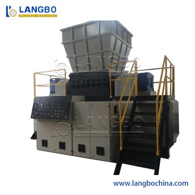 China 500KG/H Capacity Full Automatic Plastic Shredder with 110KW Total Power for Efficient Plastic Crusher for sale
