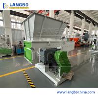 China 1000kg/h Waste Plastic Bag Film Crushing Shredder Machine for sale