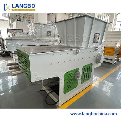 China 1000kg/h Waste Plastic Bag Film Crushing Shredder Machine for sale