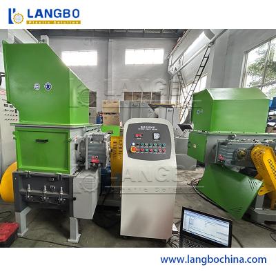 China Industrial Single Shaft Shredder 300-1000kg/H for Waste Plastic PP PE HDPE LDPE PVC Pipe for sale