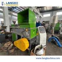 China Industrial Plastic Shredder Crusher 400-1200mm Crushing Chamber for PVC Pipe Recycling for sale