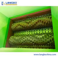 China Single Shaft Shredder 300-1000kg/hr for Plastic Waste PP HDPE LDPE Recycling for sale
