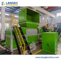 China Double Shaft Shredder with 500-1000KG/HR Capacity and 37KW Motor Power for Plastic Recycling with 2 Years Warranty for sale