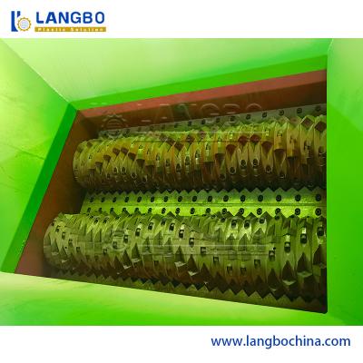 China Multifunctional Wood/Plastic/Rubber/Metal Shredder Single/Double Shaft Block/Film/Barrel Shredding Machine for sale