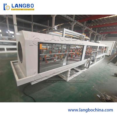 China PE Pipe Extrusion Line Equipped With Advanced Extruder Screw And Barrel To Improve Melting Efficiency And Pipe Surface for sale