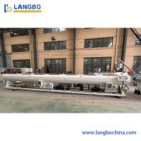 China High Productivity HDPE Pipe Extrusion Line Plastic Pipe Extruder HDPE Solid Wall Pipe Extrusion Line for sale