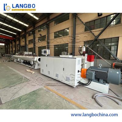 China 16-1600mm HDPE PE Plastic Pipe Extrusion Machine 110kW High Speed for Water Gas Pipe Making for sale