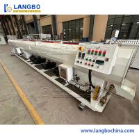 China PE Pipe Extrusion Machine 45KW Vacuum Calibration for Water Supply Pipes 20-63mm for sale