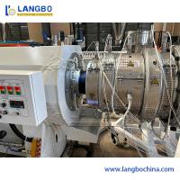China PE Pipe Extrusion Machine 45KW Vacuum Calibration for Water Supply Pipes 20-63mm for sale