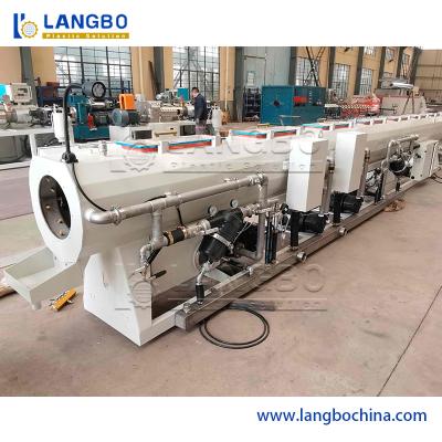 China PE Pipe Extrusion Line 1600-3200mm Large Diameter Water Supply Single Screw Coiling for sale