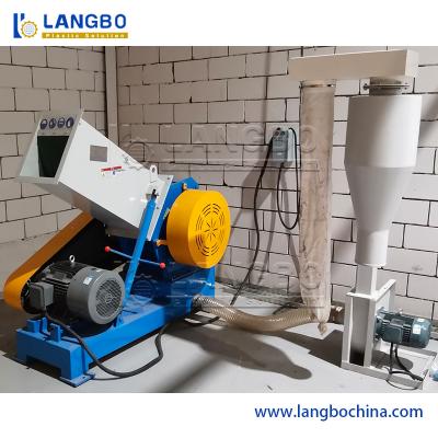China Industrial Plastic Crusher Machine 18-110kW for PVC Pipe PE PP Film Bottle Recycling for sale