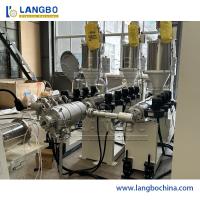 China PPR Pipe Extrusion Line with Co Extrusion Technology PLC Control System and 250-300kg/h Capacity for Plumbing and Floor Heating for sale