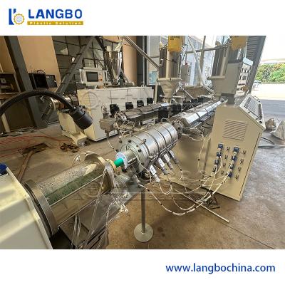 China PE PP PPR Pipe Extrusion Line 20-110mm Plastic Tube Extruder Making Machine 100-200kg/h Output for sale
