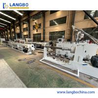 China PPR Pipe Extrusion Line with PLC Control System for 20–160mm Pipe Diameter and 3 Layer Co-Extrusion for sale