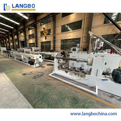 China PPR Pipe Extrusion Line with PLC Control System for 20–160mm Pipe Diameter and 3 Layer Co-Extrusion for sale