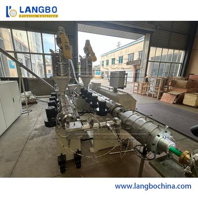 China PPR Three Layer Pipe Extrusion Line Multi Layer Structure Control System for sale