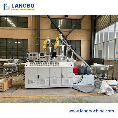 China PPR Pipe Extrusion Line with 3 Layer Co-Extrusion Automatic Cutting System and 12m/min Production Speed for sale