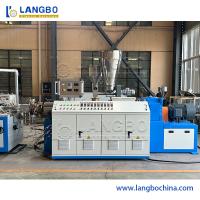 China PVC Window Profile Extrusion Line with 900mm Max Width and 110KW Motor for Ceiling Panel Production for sale
