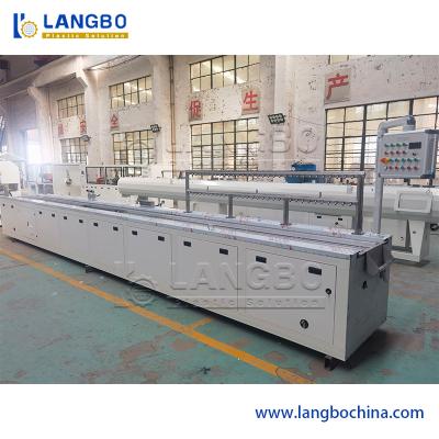 China PVC UPVC WPC Profile Extrusion Line 600mm Max Width 55KW Motor for Window Door Frame Ceiling Panel Making Machine for sale