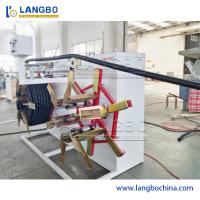 China 16-63mm HDPE Corrugated Pipe Extrusion Machine with 40-180 kg/h Output and PLC Control System for sale
