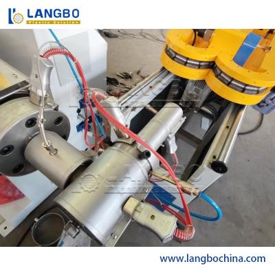 China PVC PE Double Wall Corrugated Pipe Extruder Machine 16-160mm for Electric Conduit Cable Ducting for sale