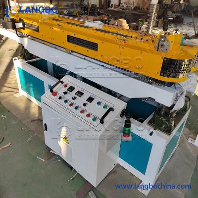 China Plastic Single Wall Corrugated Pipe Machine with 16-160mm Diameter Range and 40-180kg/h Output Capacity for sale