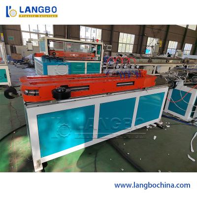 China Plastic Single Wall PE / PP / PVC Corrugated Pipe / Tube / Hose Extrusion Making Machine for sale