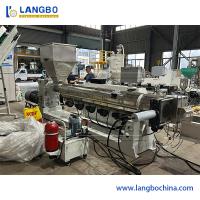 China Single Screw Extruder Plastic Recycling Granulator Machine 150kg / H Capacity for sale