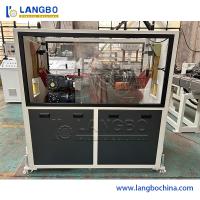 China PVC Single Screw Extruder Price Tag Strip Production Line 37KW 45KW Supermarket Shelf Label Making Machine for sale