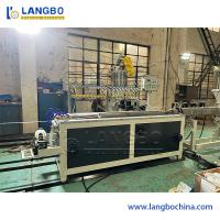 China PVC Price Tag Profile Extrusion Line 180mm to 600mm Width Twin Screw Extruder for sale