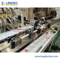 China PVC Supermarket Shelf Plastic Card Slot Price Label Tag Making Machine 180-600mm Width 22-55KW Motor Power for sale
