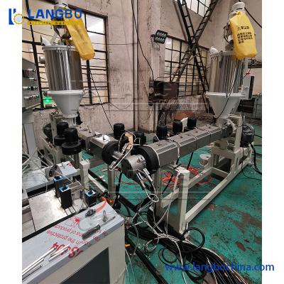 China PVC PE LDPE Profile Plastic Hanging Clip Strip Adhesive Label Tag Holder for Supermarket Shelves Extrusion Line 180mm 600mm for sale