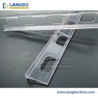 China PVC Price Tag Holder Extrusion Line with PLC Control 37KW 45KW Single Screw Extruder for Retail Labels for sale