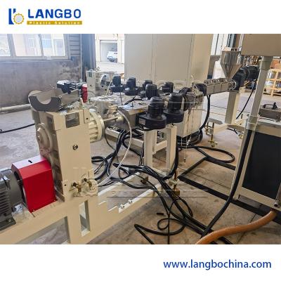 China Single Screw Extruder Machine for PVC Price Tag Production - 180mm to 600mm Width with 22KW to 55KW Power for sale