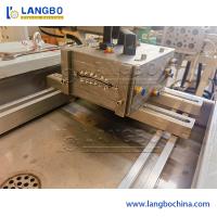 China PVC Price Tag Holder Extrusion Line with PLC Control 37KW 45KW Single Screw Extruder for Retail Labels for sale