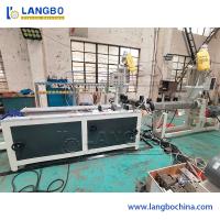 China PVC Supermarket Shelf Plastic Card Slot Price Label Tag Making Machine 180-600mm Width 22-55KW Motor Power for sale
