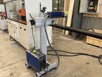 China 16-160mm HDPE Pipe Coiler Single Station Automatic Winding Machine 50m/min for sale