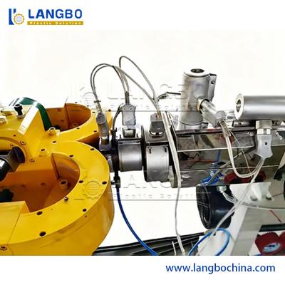 China PP PVC UPVC Corrugated Pipe Extrusion Line 16-160mm Single Wall Plastic Tube Production Machine for sale